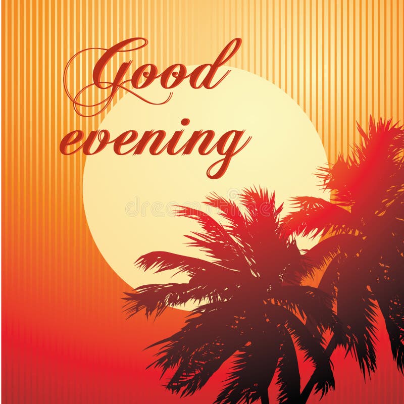 Cartoon Good Evening Stock Illustrations – 960 Cartoon Good Evening ...