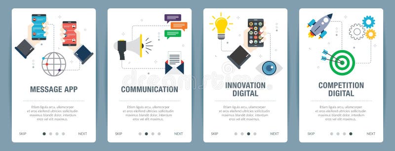 Message App, Communication, Innovation Digital and Competition Digital ...