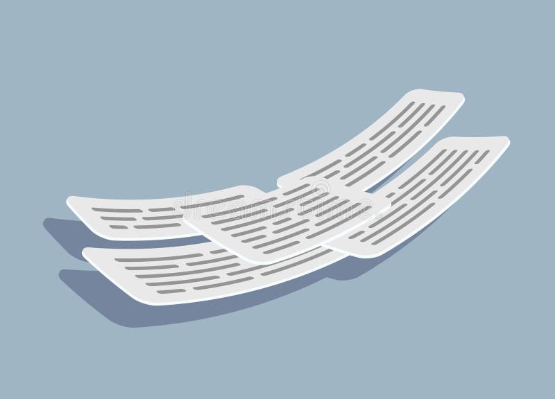 Message Blocks Arranged in Curved, Left-to-right Stack. Each Block ...