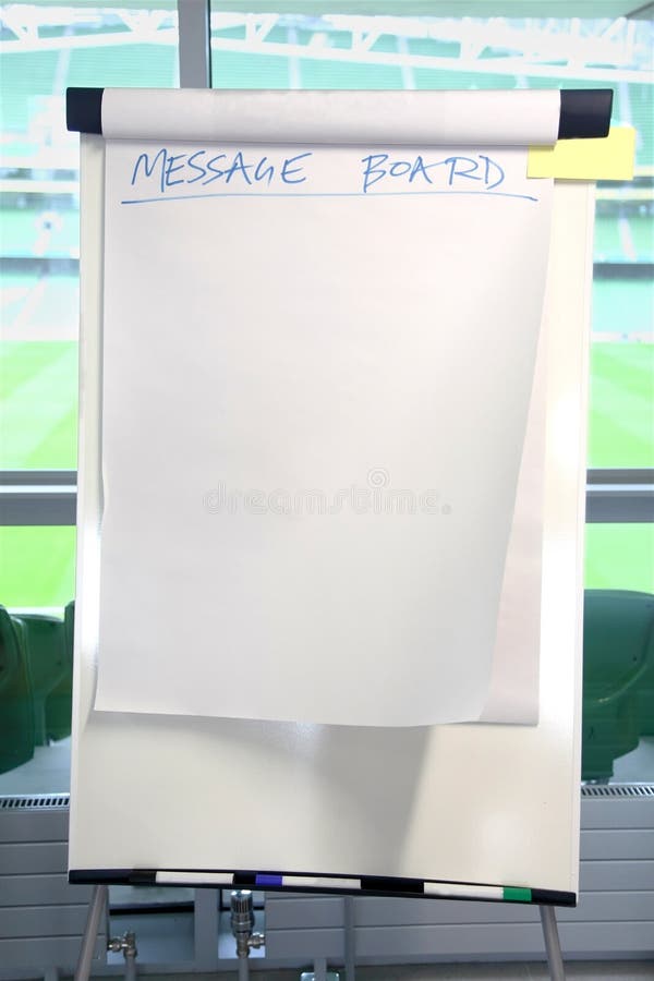 Message board. stock photo. Image of holding, info, business - 16817466