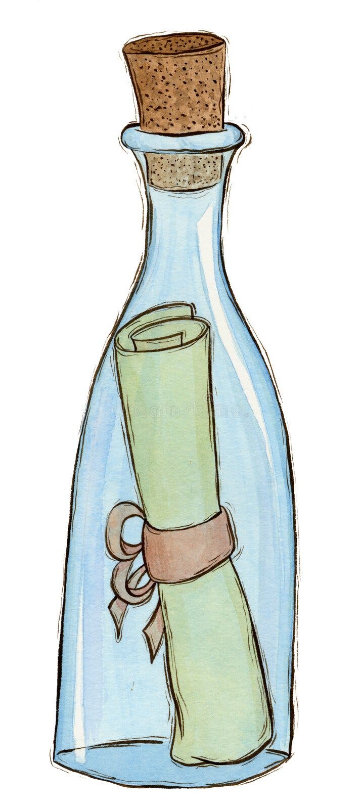 Cartoon Message Bottle Stock Illustrations – 2,754 Cartoon Message ...