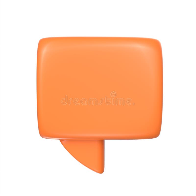 Message box 3d modelling stock illustration. Illustration of text ...