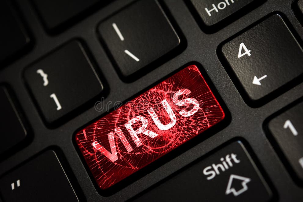 Message on Broken Red Enter Key of Keyboard Stock Photo - Image of ...