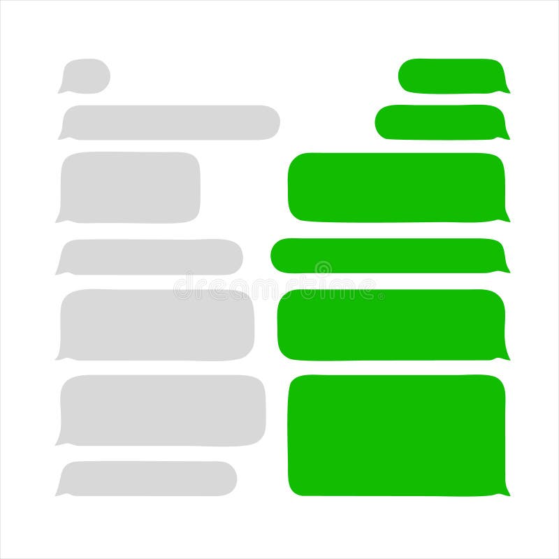 Message Bubble Chat for Text, Sms. Chat Messenger at Bubble Form in ...