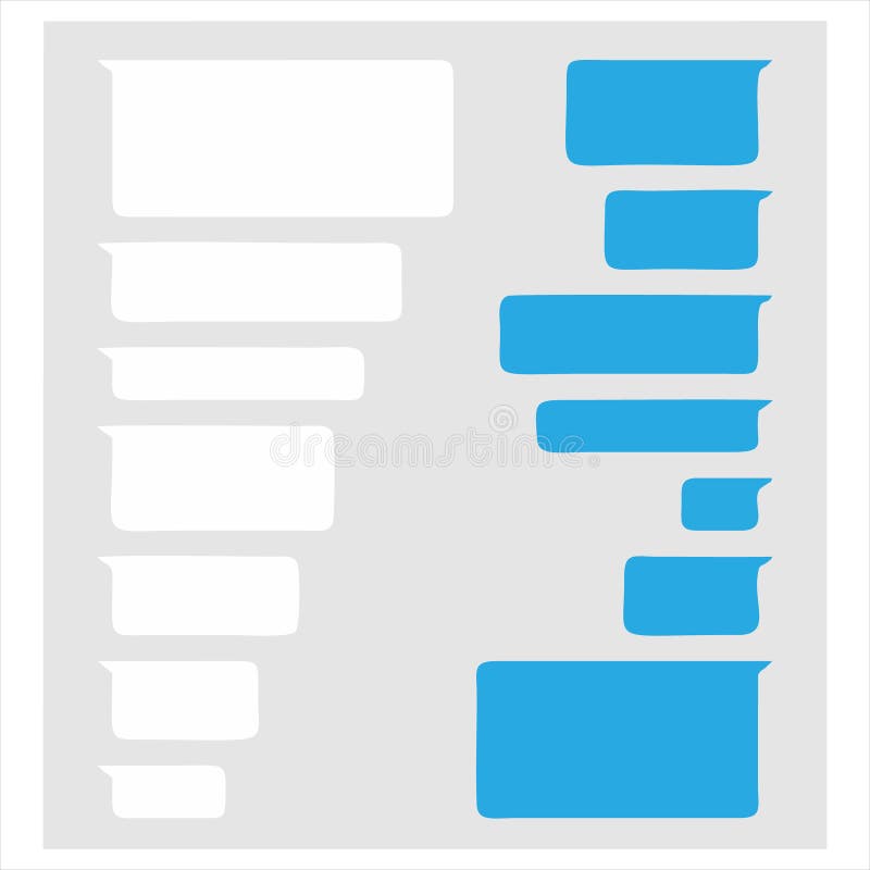 Message Bubble Chat for Text, Sms. Chat Messenger at Bubble Form in ...