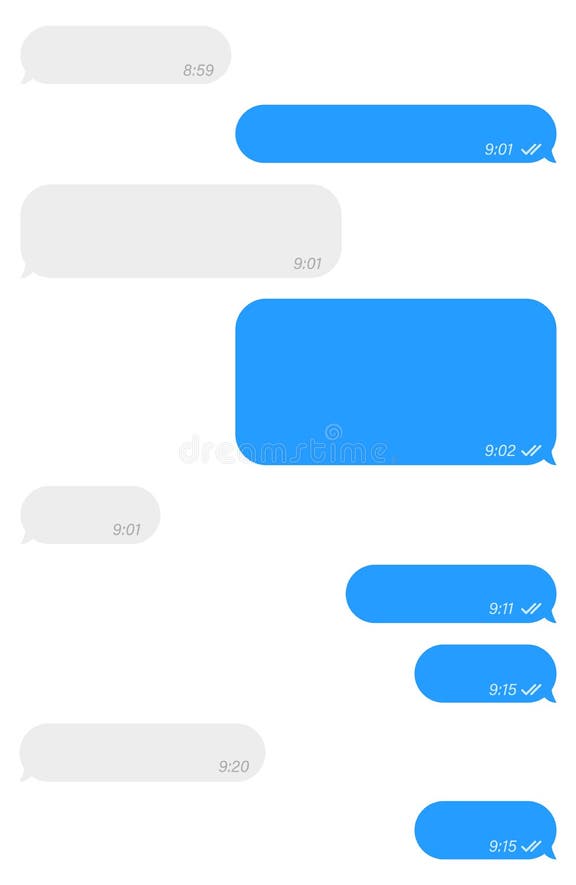 Whatsapp Message Bubbles Stock Illustrations – 80 Whatsapp Message ...