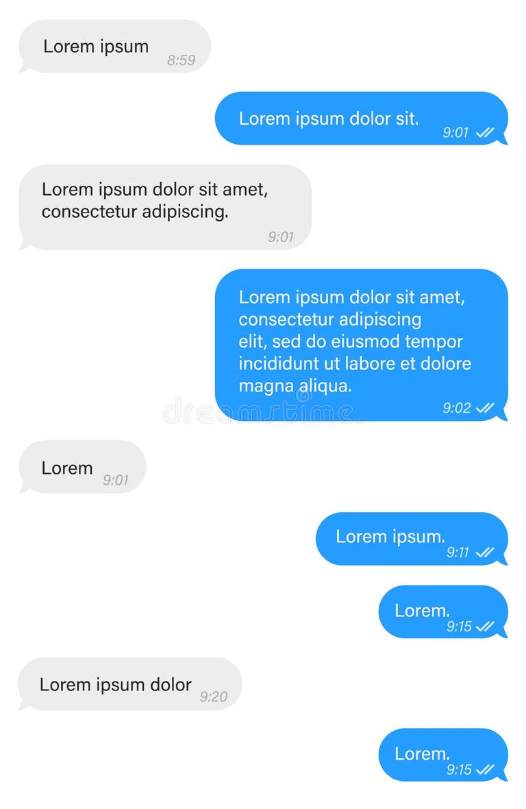 Whatsapp Message Bubbles Stock Illustrations – 78 Whatsapp Message ...