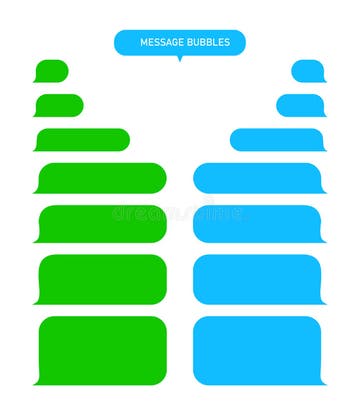 Bubble Imessage Stock Illustrations – 128 Bubble Imessage Stock ...