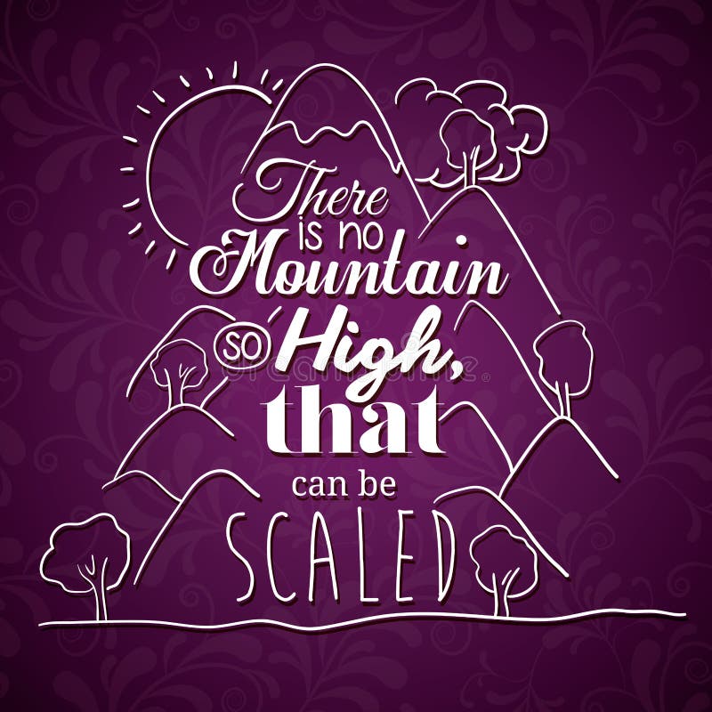 Message in Calligraphy Design Stock Vector - Illustration of slogan ...