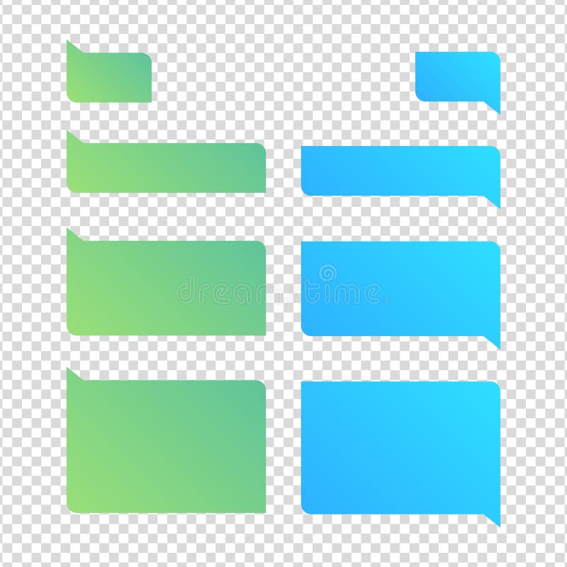 Whatsapp Screen Chat Template Interface Stock Illustrations – 184 ...