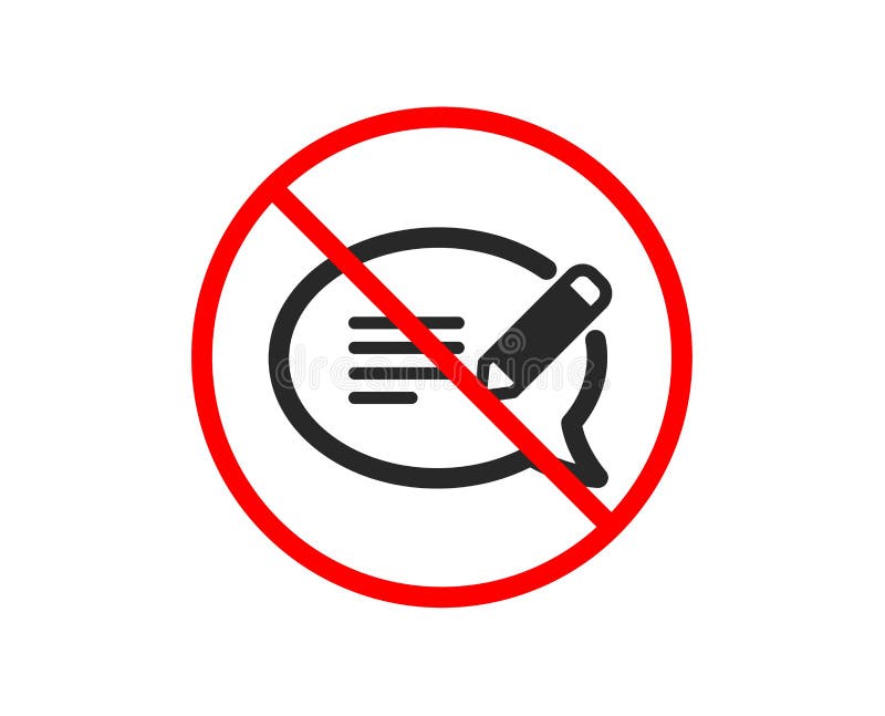 No Chat Prohibited Sign, No Speaking Forbidden Modern Round Sticker ...