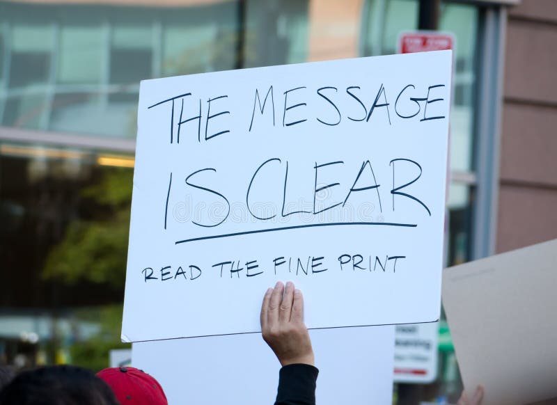 Read the Fine Print stock image. Image of optical, buying - 9451789