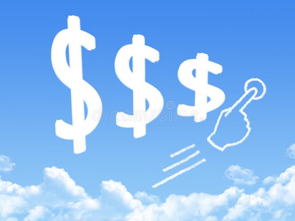 $ message cloud shape stock illustration. Illustration of gadget ...