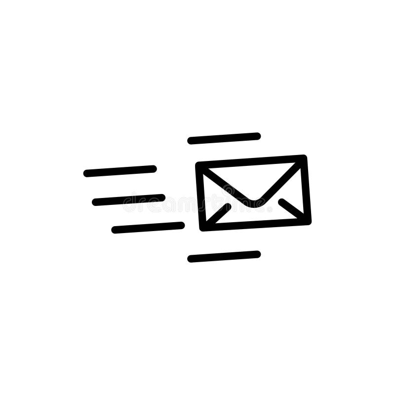Unread Message Pixel Perfect Linear Ui Icon. Closed Envelope. Email ...