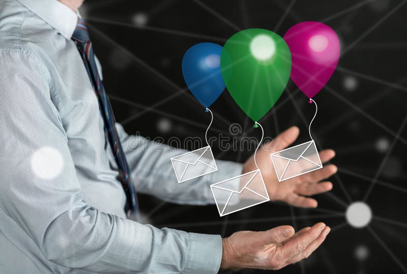 Concept of message stock photo. Image of send, address - 141944254