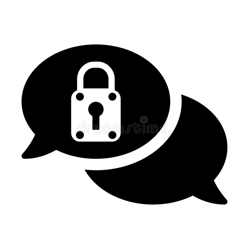Encryption Icon Vector from Database and Servers Collection. Thin Line ...