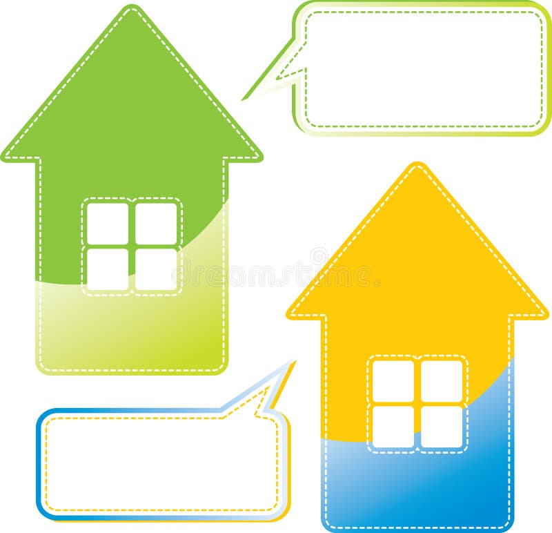 Message home stock vector. Illustration of home, icons - 28930986