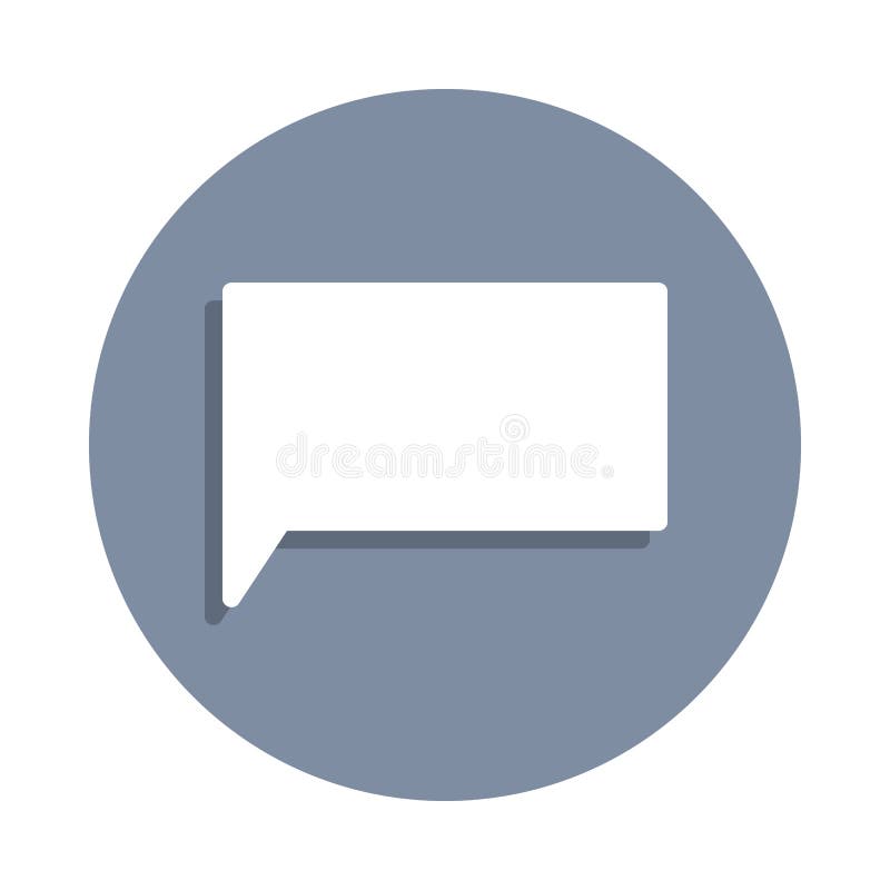 Message Icon in Badge Style. One of Web Collection Icon Can Be Used for ...