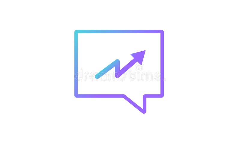 Message Icon Concept, Business Message Icon Concept. Modern Gradient ...