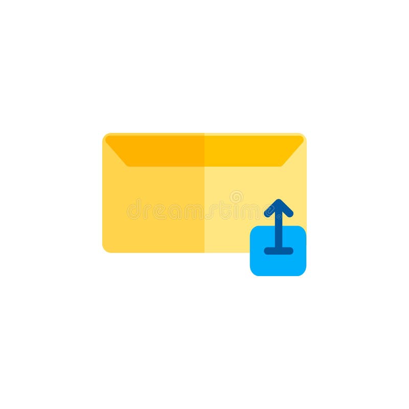 Message Icon Design Flat Style, Mail Icon, Extract Icon, Logo and ...