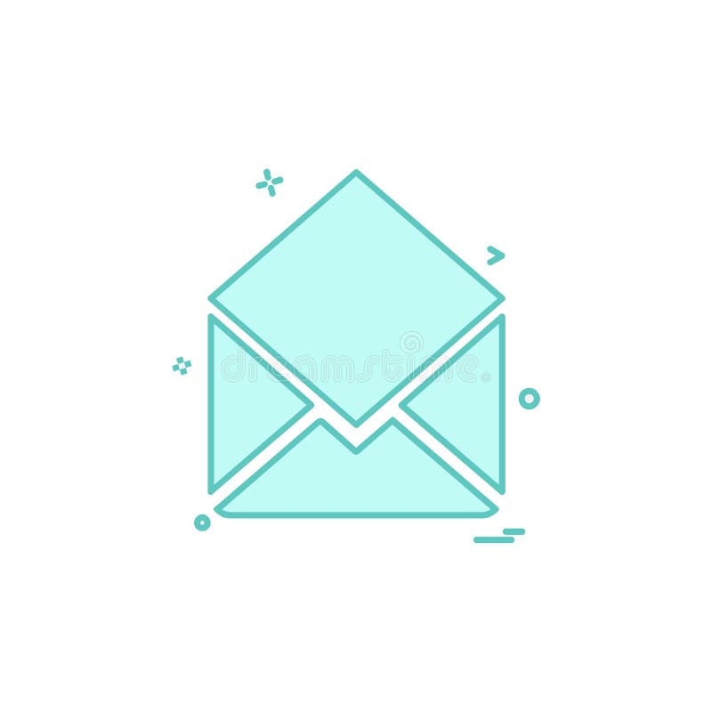 Message icon design vector stock vector. Illustration of concept ... Message icon design vector stock vector. Illustration of concept ...
