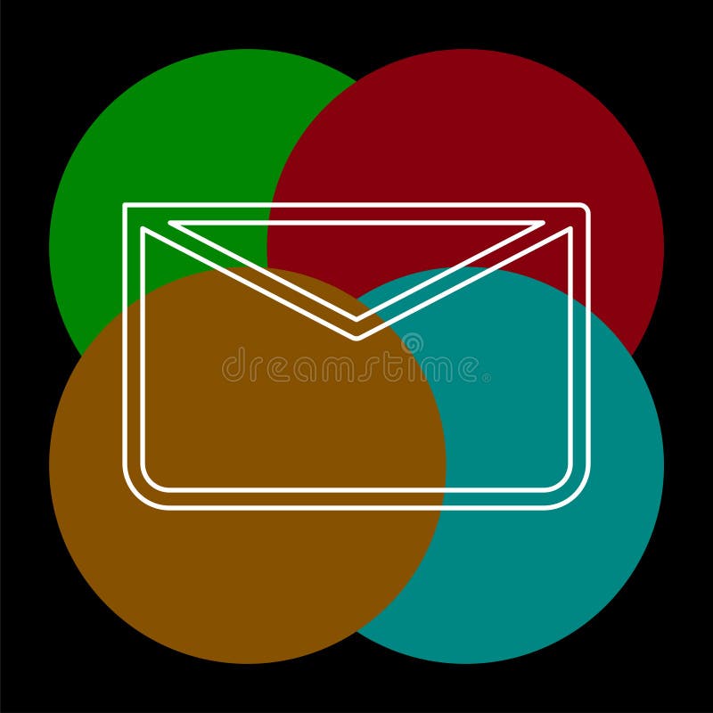 Message Icon, Envelope Illustration - Vector Mail Stock Vector ...