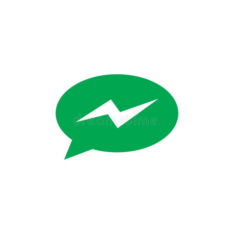 Message Icon Logo, Vector Design Stock Vector - Illustration of ...