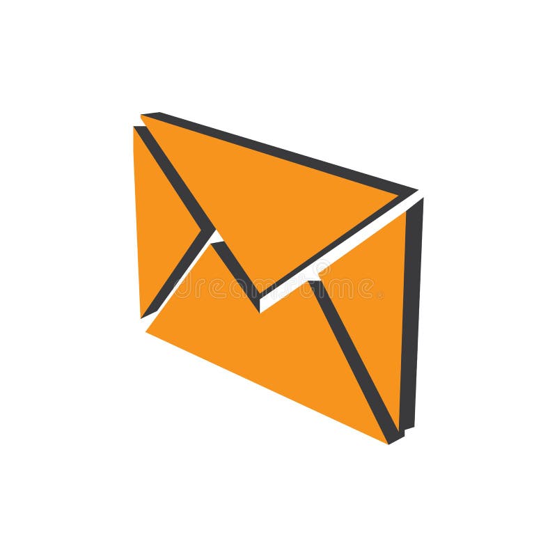 Message Icon Logo, Vector Design Stock Vector - Illustration of paper ...