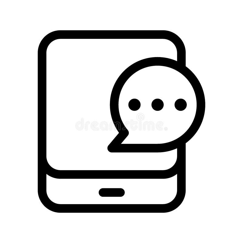 Message Icon Vector Symbol Design Illustration Stock Vector ...