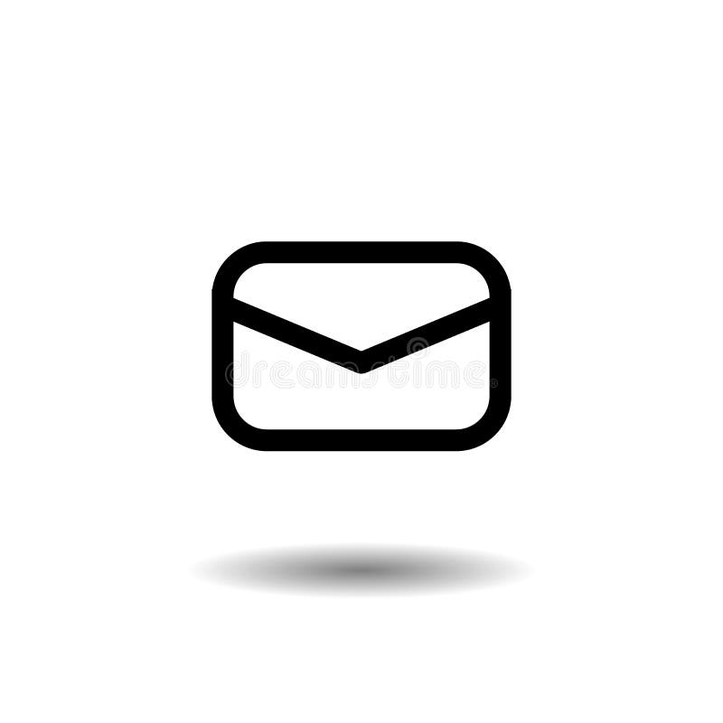 Message Icon. Mail Icon Vector, Message Symbol Stock Illustration ...