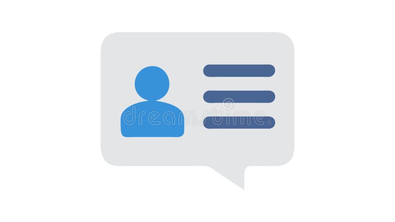 Message Icon for Personal Communication Stock Video - Video of message ...