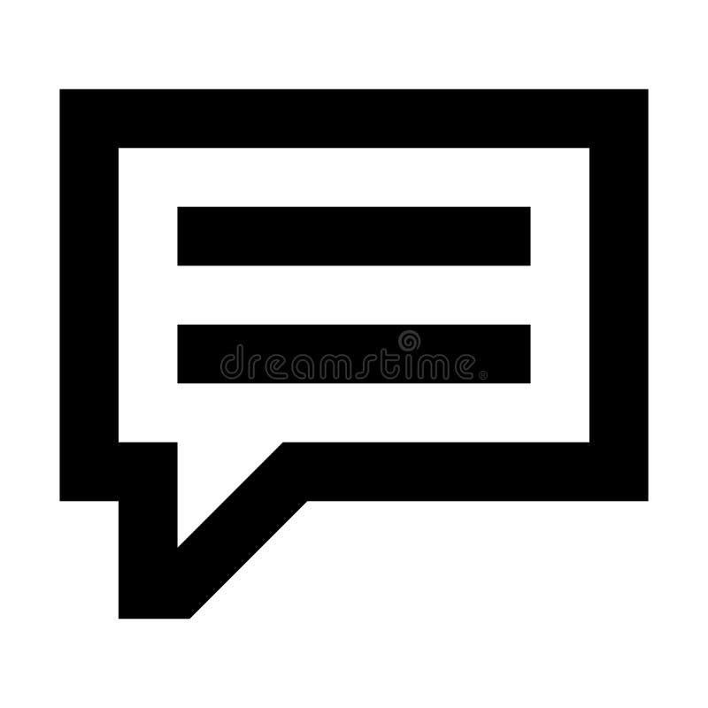 Message Icon. Suitable for Website UI Design Stock Vector ...