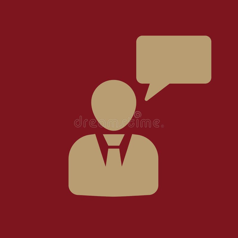 The Message Icon. Talking and Communication, Message, Speak, Speaking ...