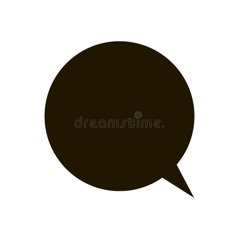 Message Icon in Trendy Flat Style Isolated. Eps 10. Stock Vector ...