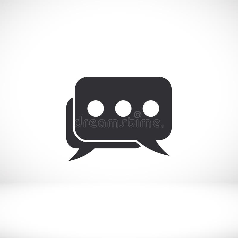 Message Icon. Vector Eps 10 . Design Flat Illustration Best Sms Stock ...