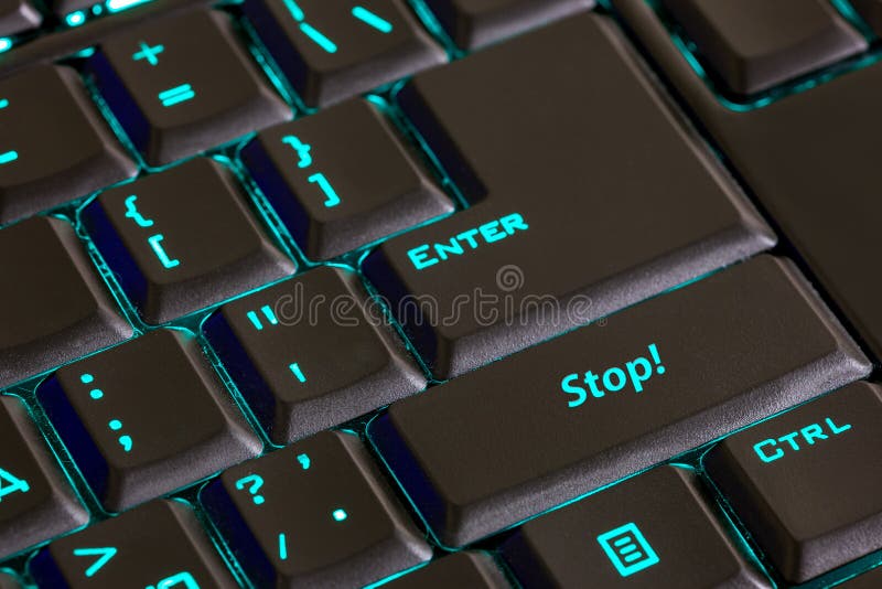 Message on keyboard. stock photo. Image of concept, technology - 73417856