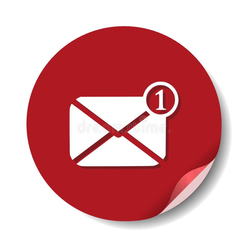 Message label,illustration stock illustration. Illustration of black ...