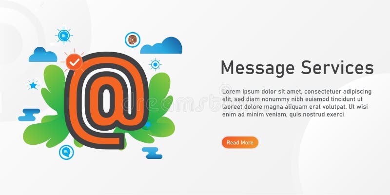 Message Landing Page Template. Creative Website Template Designs ...
