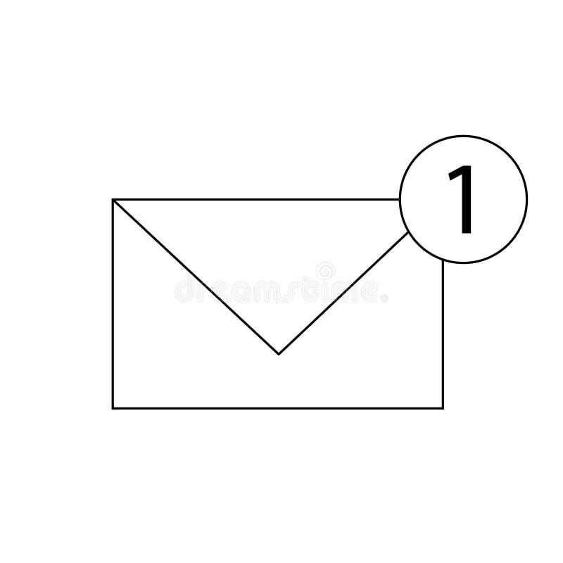 You Have New Message Stock Illustrations – 133 You Have New Message ...