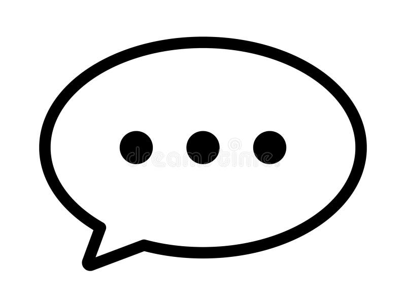 Message Mark (comment Icon) Illustration Stock Illustration ...