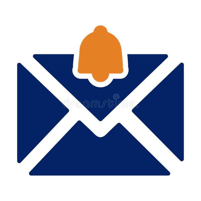 Message, Notification, Alert Icon. Simple Flat Design Concept. Stock ...