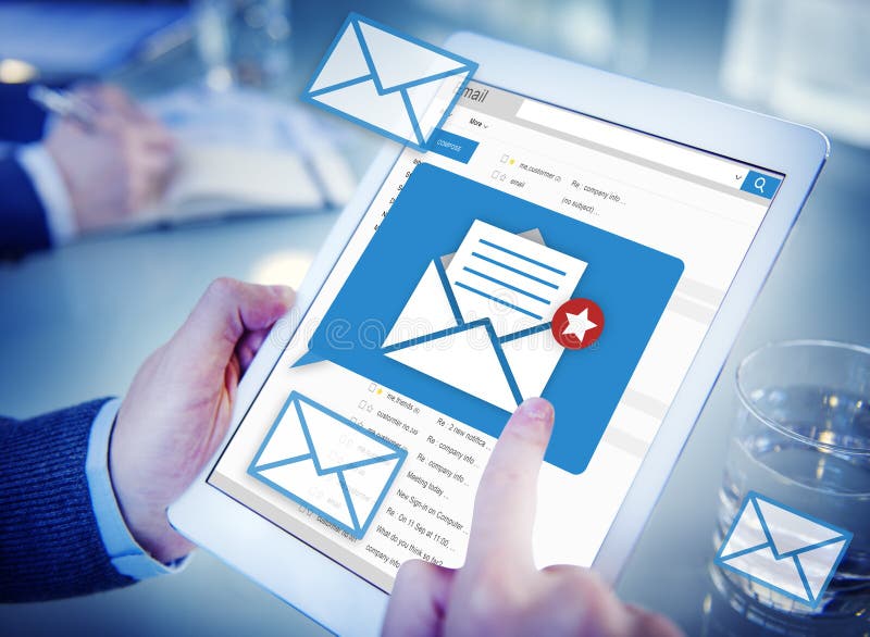 Message Online Chat Social Text Concept Stock Image - Image of contacts ...