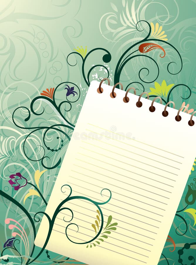 Message Paper stock illustration. Illustration of swirl - 17816179