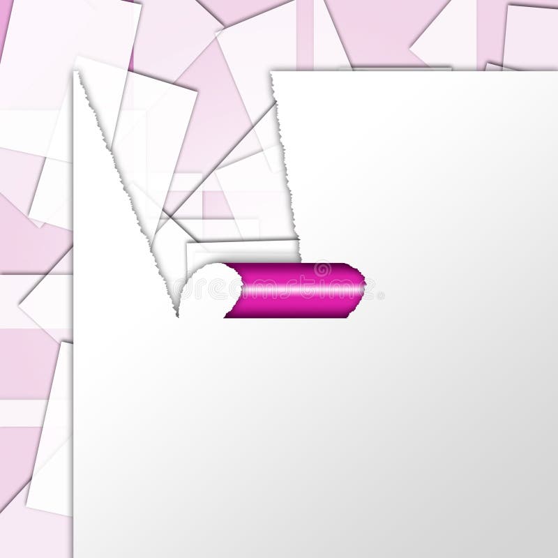 Message Paper Represents Text Space and Communication Stock ...