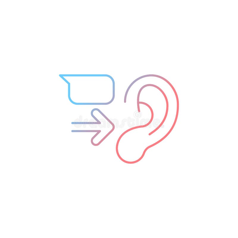 Message Receiver RGB Color Icon for Dark Theme Stock Vector ...