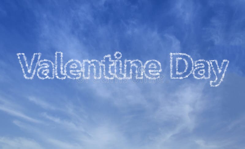 Message in the sky stock image. Image of greeting, sign - 50551207