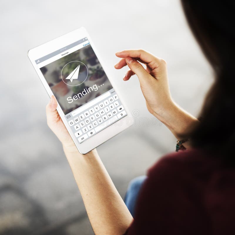 Message Text Mail Chat Communication Concept Stock Photo - Image of ...