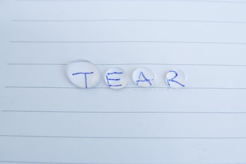 Message in a Water Drop. Motivation Message in a Water Drops Stock ...