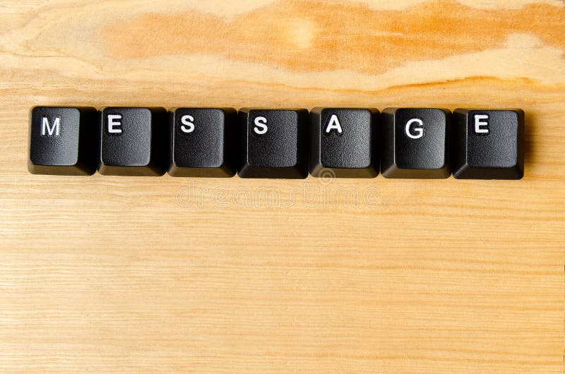 Tag Word Message With Gem Stones Small Broach Attached Isolated On ...