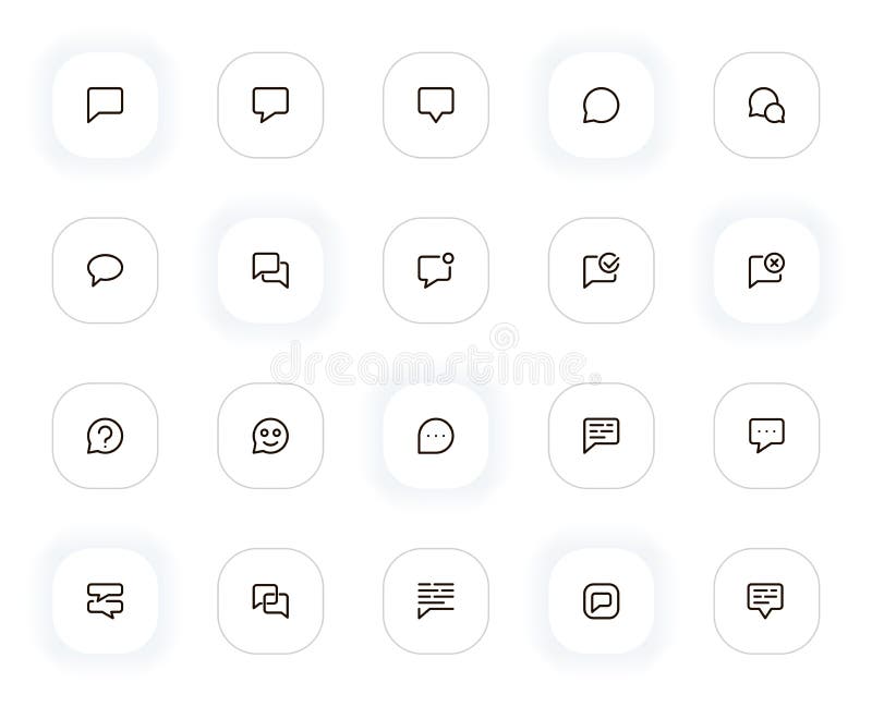 Messages Pictograms Stock Illustrations – 217 Messages Pictograms Stock ...